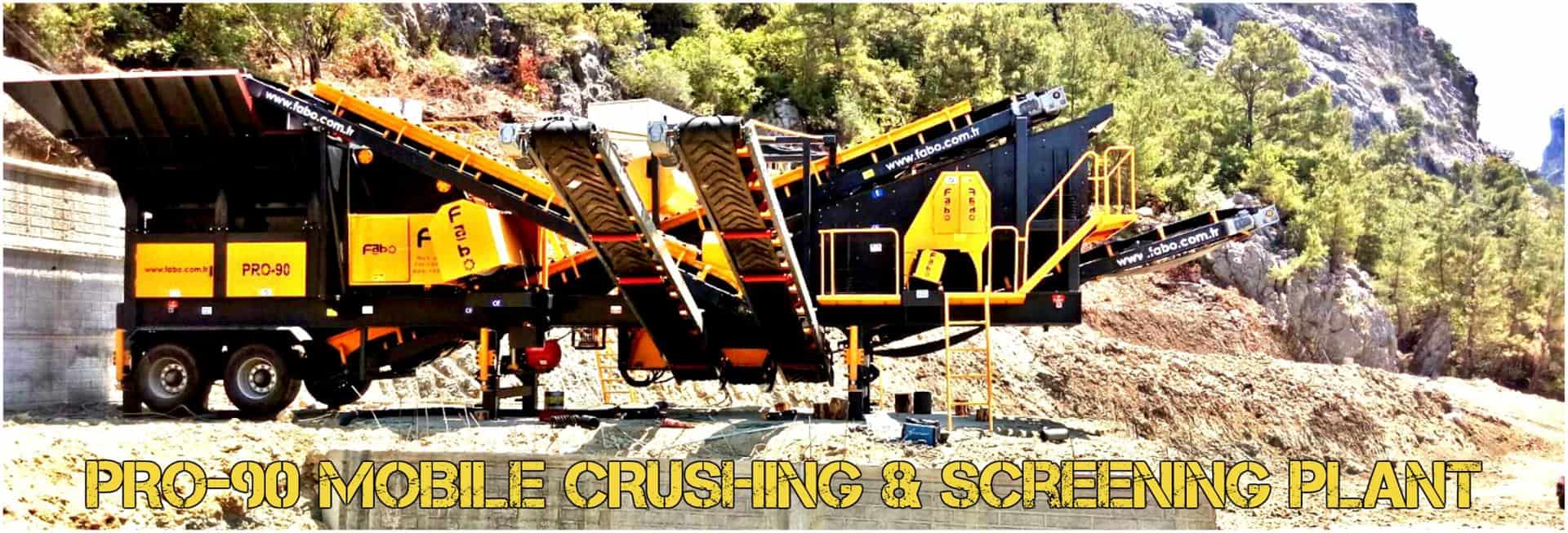 Fabo Company | Mobile Crusher Plants | Mobile Crusher And Washer