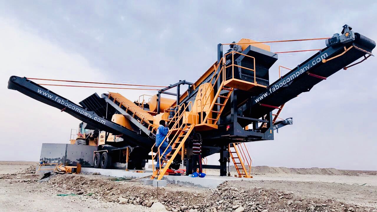 PRO-90 Mobile Crusher Plant | FABO Company