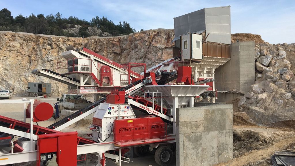 MTK-100 Mobile Sand Making Machine - Crusher Plant | FABO Machinery