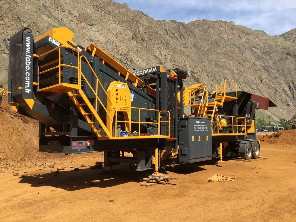 Pro-100 Mobile Crushing & Screening Plant | Ares Construction | Hakkari ...